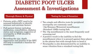 Diabetic foot ulcer / surgical wounds | PPTX
