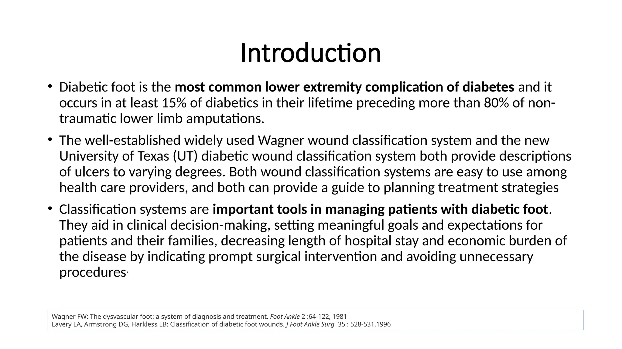 Diabetic Foot Ulcer Classification System - Texa s and Wagner.pptx