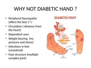 DIABETIC FOOT ULCER clinical features and management | PPTX