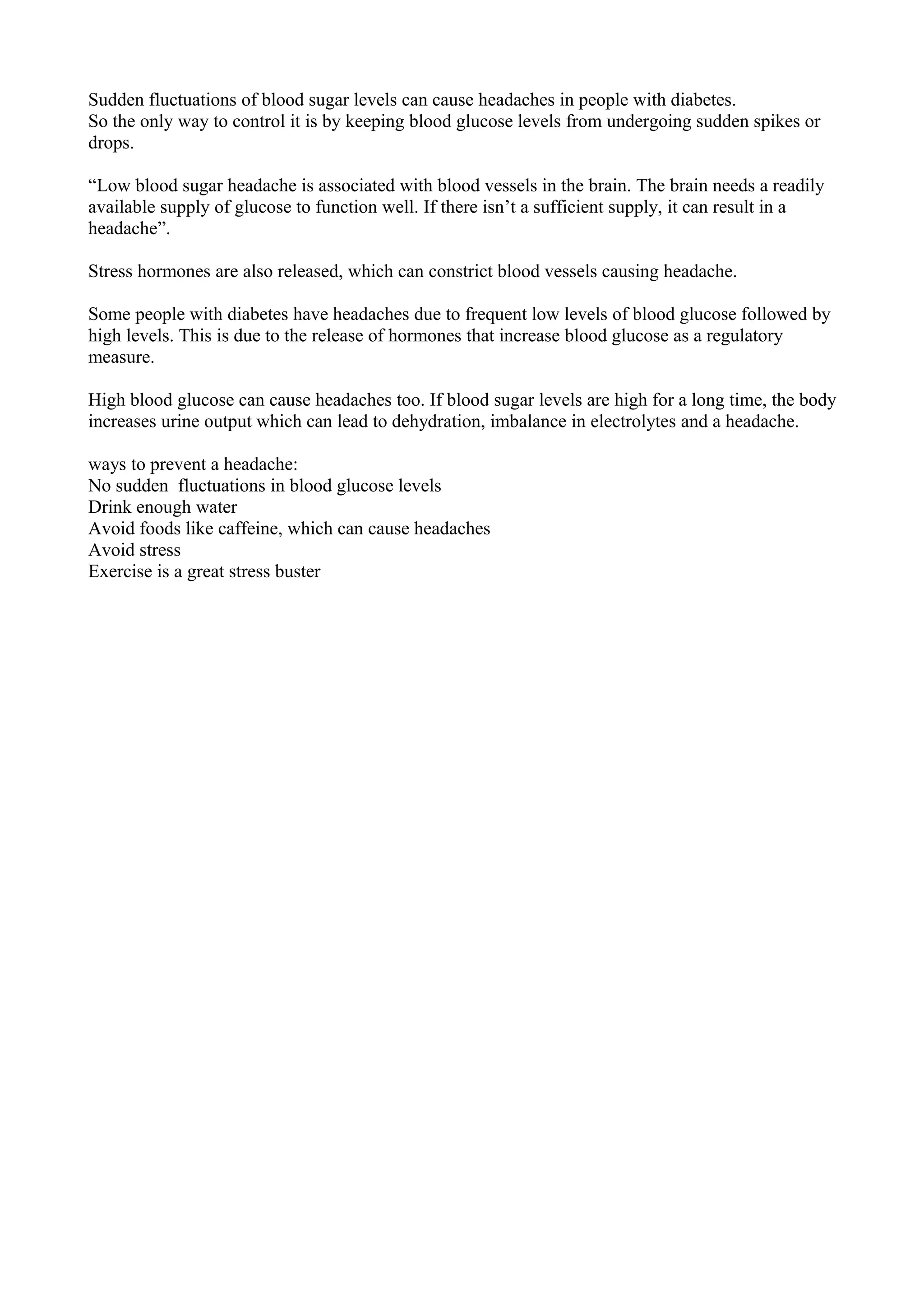 Diabetic Headache PDF