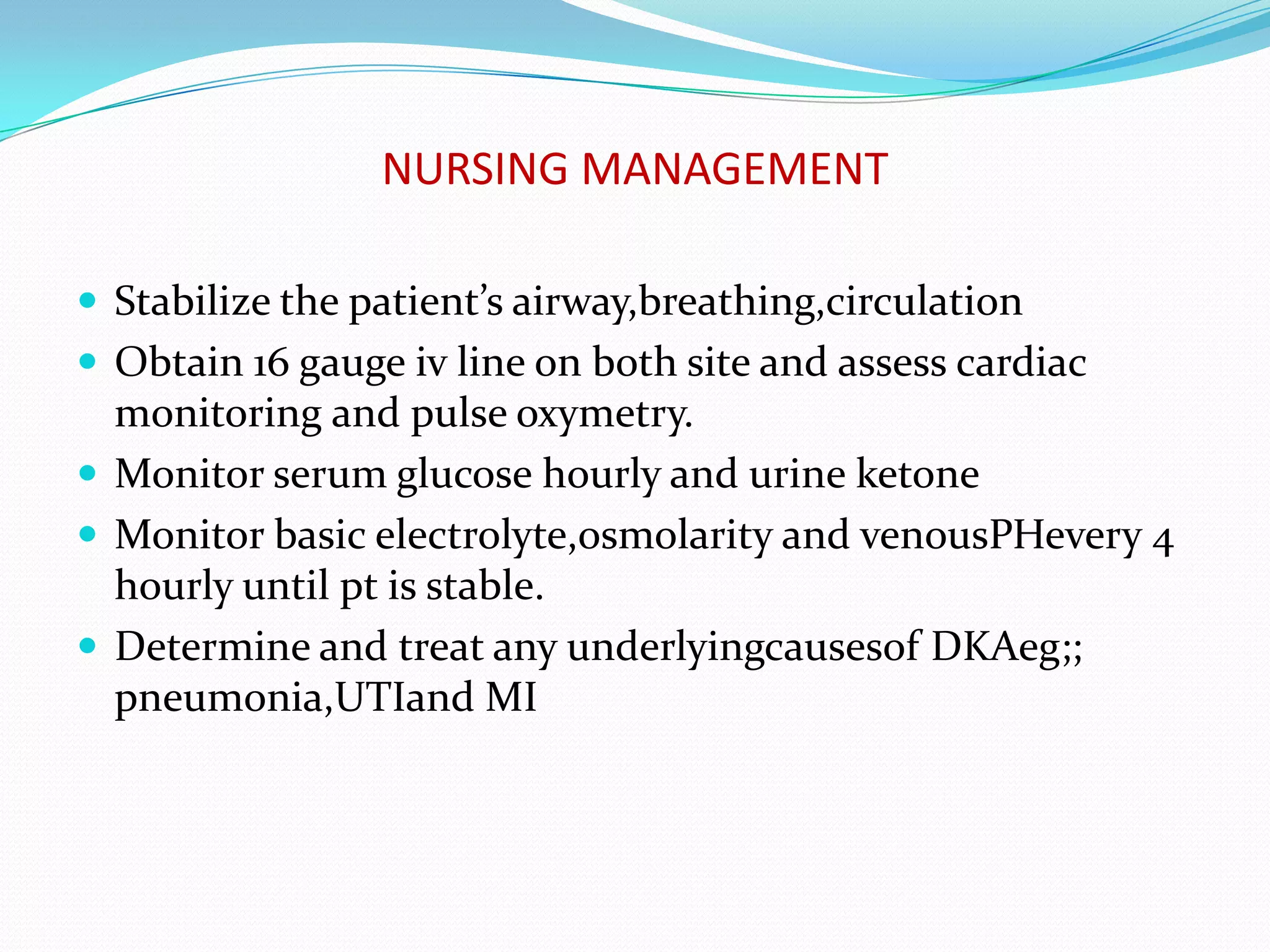 Diabetic ketoacidosis | PPTX