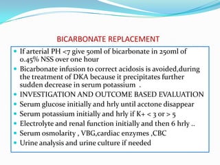 Diabetic ketoacidosis | PPTX
