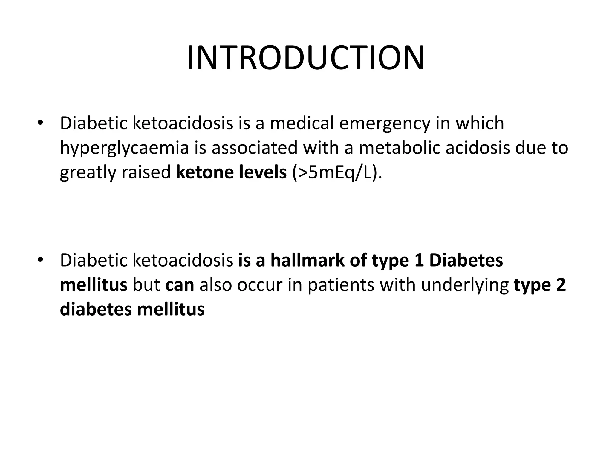 Diabetic Ketoacidosis Ppt