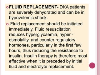 Diabetic ketoacidosis | PPTX | Diabetes | Diseases and Conditions