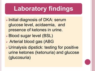 Urinalysis In Dka
