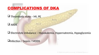 DIABETIC KETOACIDOSIS management in EMERGENCY DEPARTMENT | PPTX