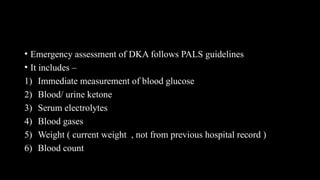DIABETIC KETOACIDOSIS. and ISPAD classification | PPTX