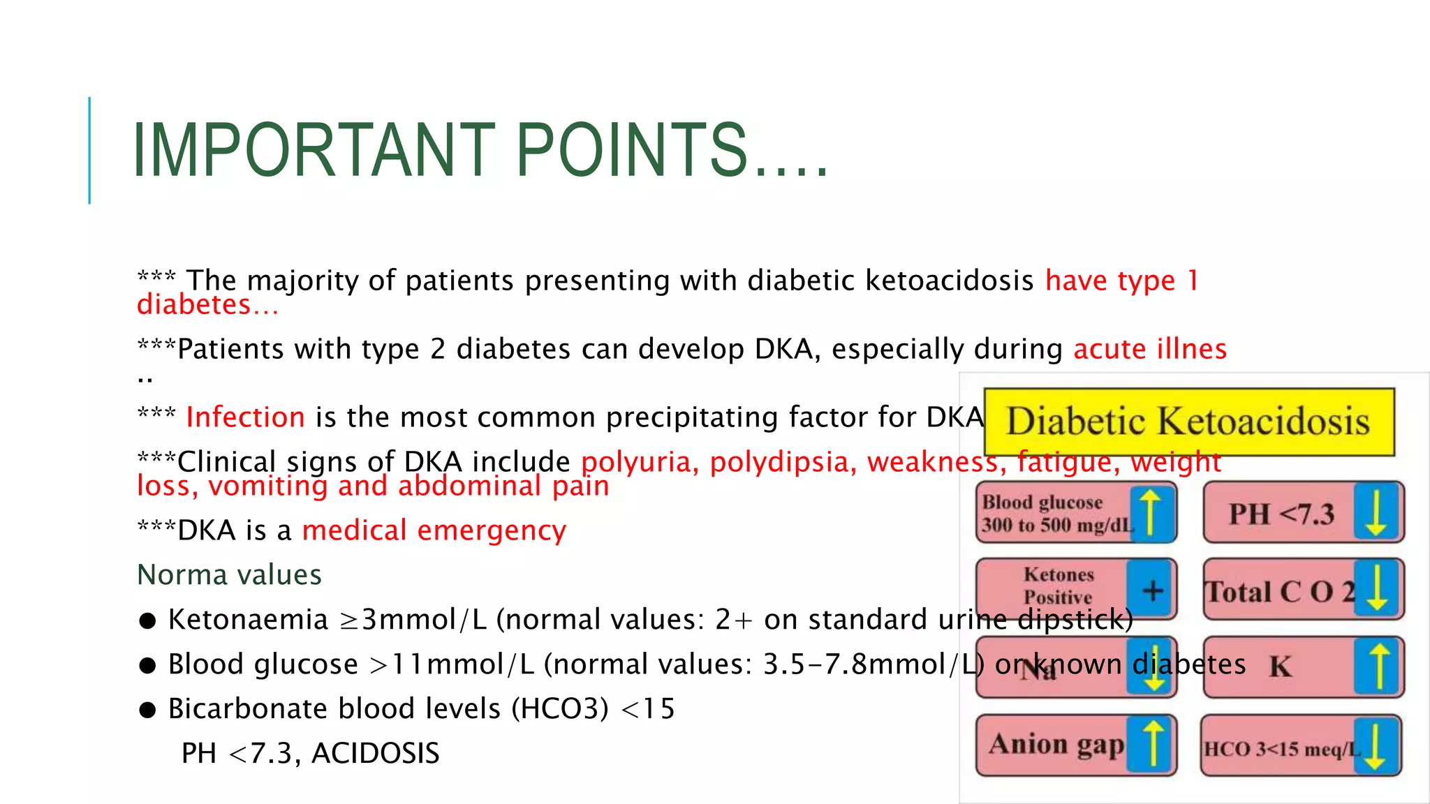 Diabetic ketoacidosis meaning,types &management for nurses murugesh | PPT