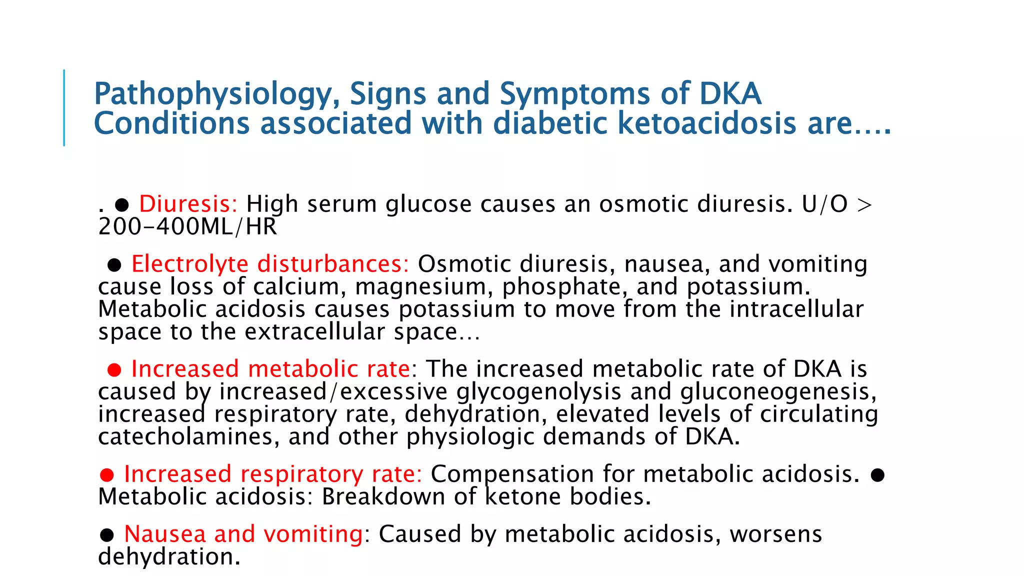 Diabetic ketoacidosis meaning,types &management for nurses murugesh | PPT