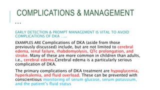 Diabetic ketoacidosis meaning,types &management for nurses murugesh | PPT