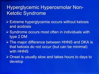 Diabetic ketoacidosis HHNK.ppt