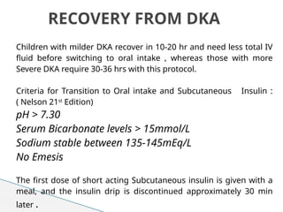 DIABETIC KETOACIDOSIS IN CHILDREN ...pptx
