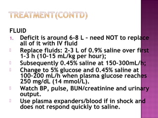 Diabetic ketoacidosis ppt | PPT