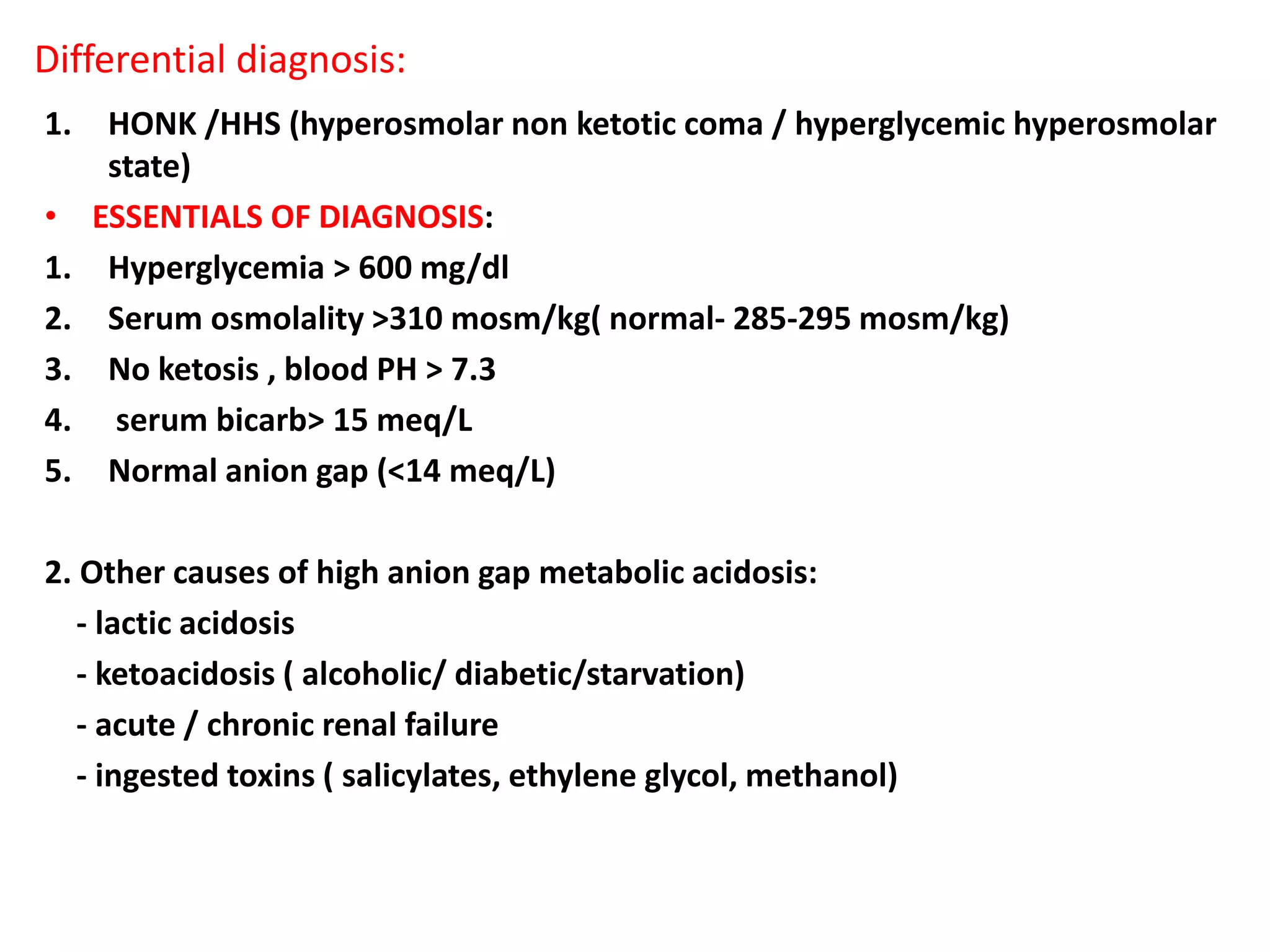 Diabetic keto acidosis ppt | PPTX
