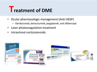 Diabetic macula edema | PPTX