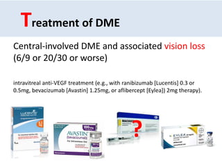 Diabetic macula edema | PPTX