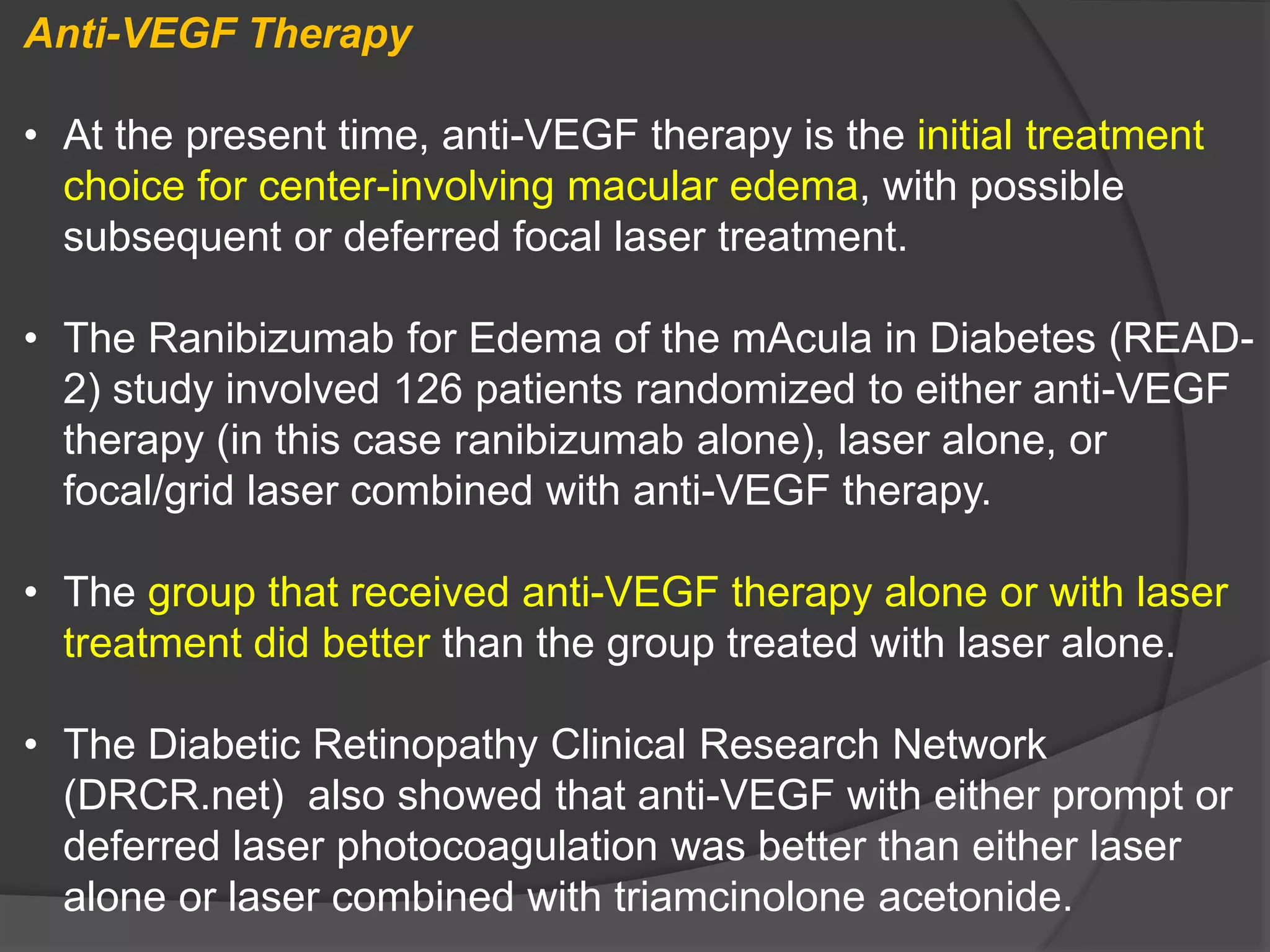 Diabetic macular edema | PPTX