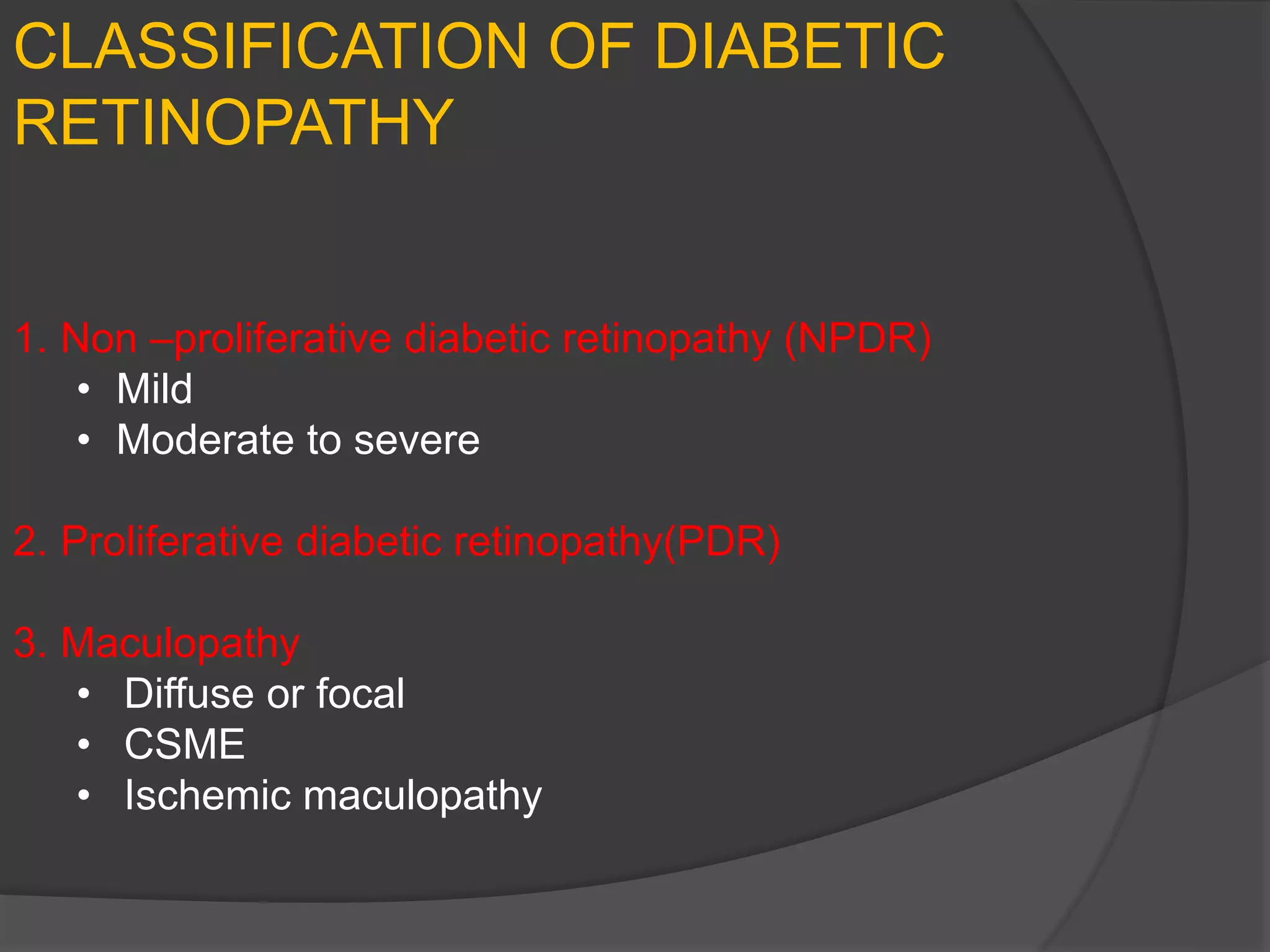 Diabetic macular edema | PPTX