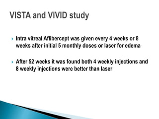 Diabetic macular edema | PPTX