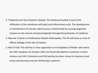 Diabetic macular edema | PPTX