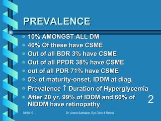 Diabetic Maculopathy1 Gos2 | PPT