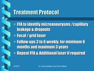 Diabetic Maculopathy1 Gos2 | PPT