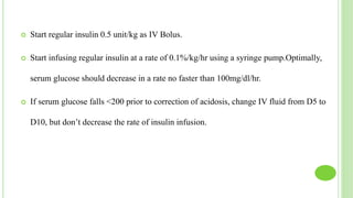 DIABETIC MELLITUS -MANAGEMENT OF DIABETIC KETOACIDOSIS 'PHARM'.pptx