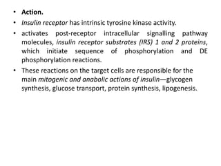 Diabetic mellitus pathophysiology | PPTX