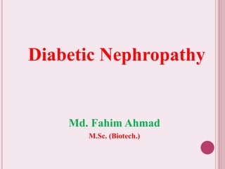 Diabetic nephropathy | PPT
