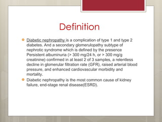 Diabetic_nephropathy.pptxhshhshehdje ejdjjjr | PPTX