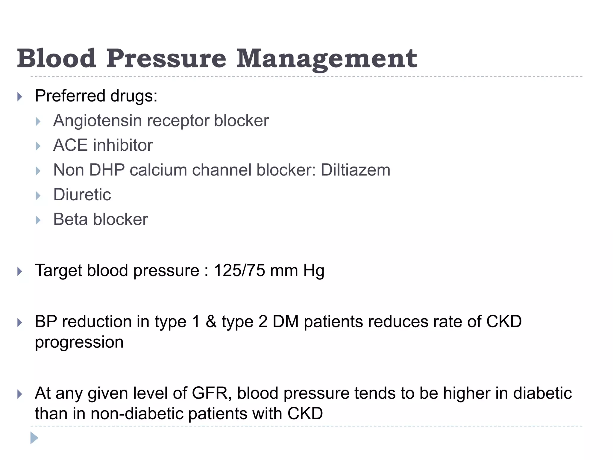 Diabetic nephropathy medical management | PPT