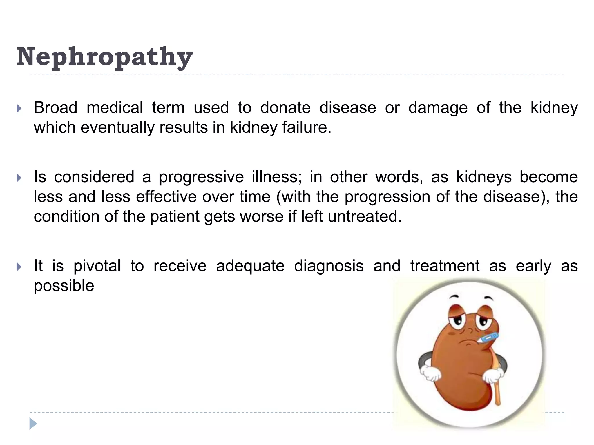 Diabetic nephropathy medical management | PPTX