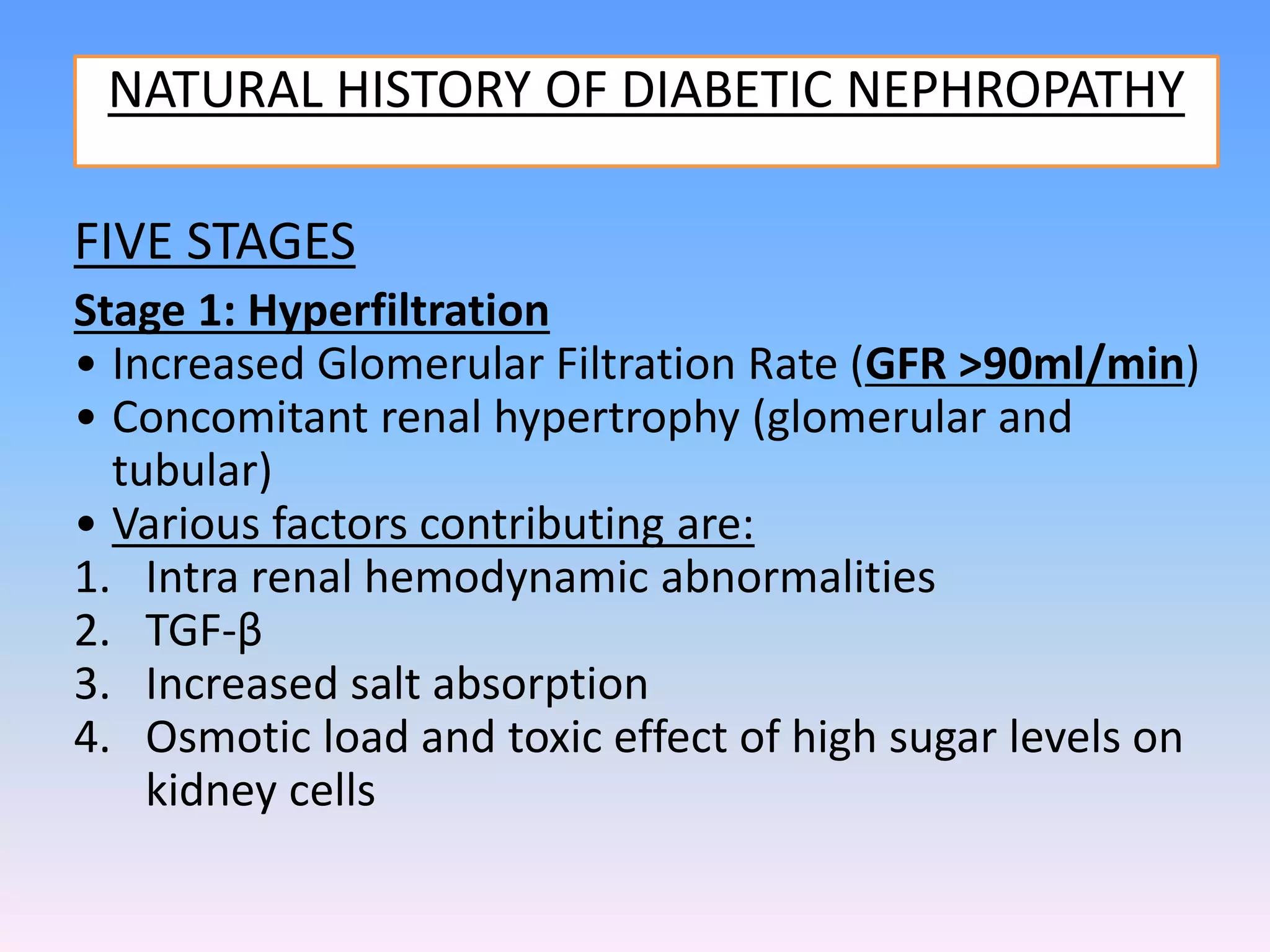 Diabetic nephropathy | PPTX