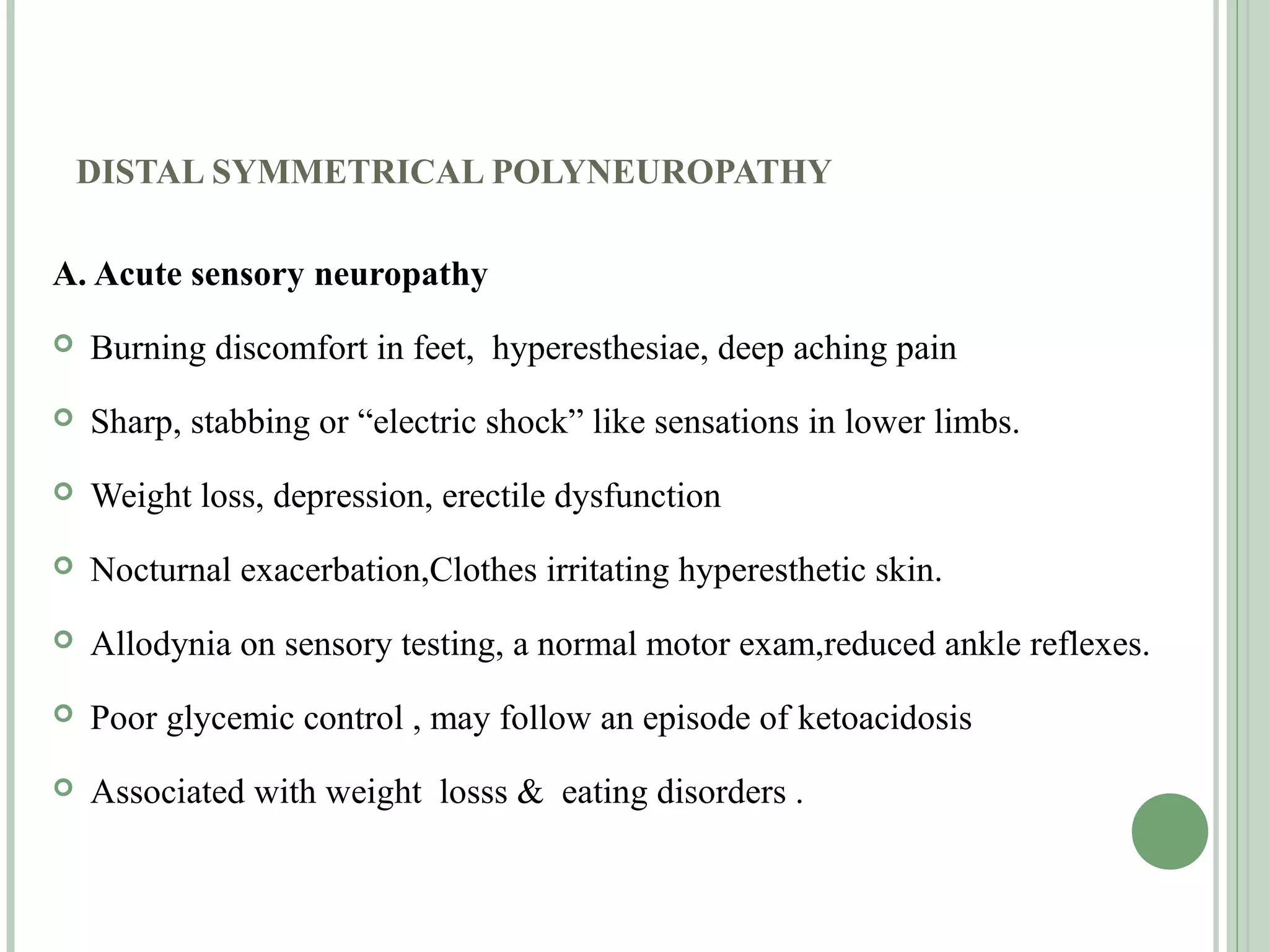 Diabetic neuropathy | PPT