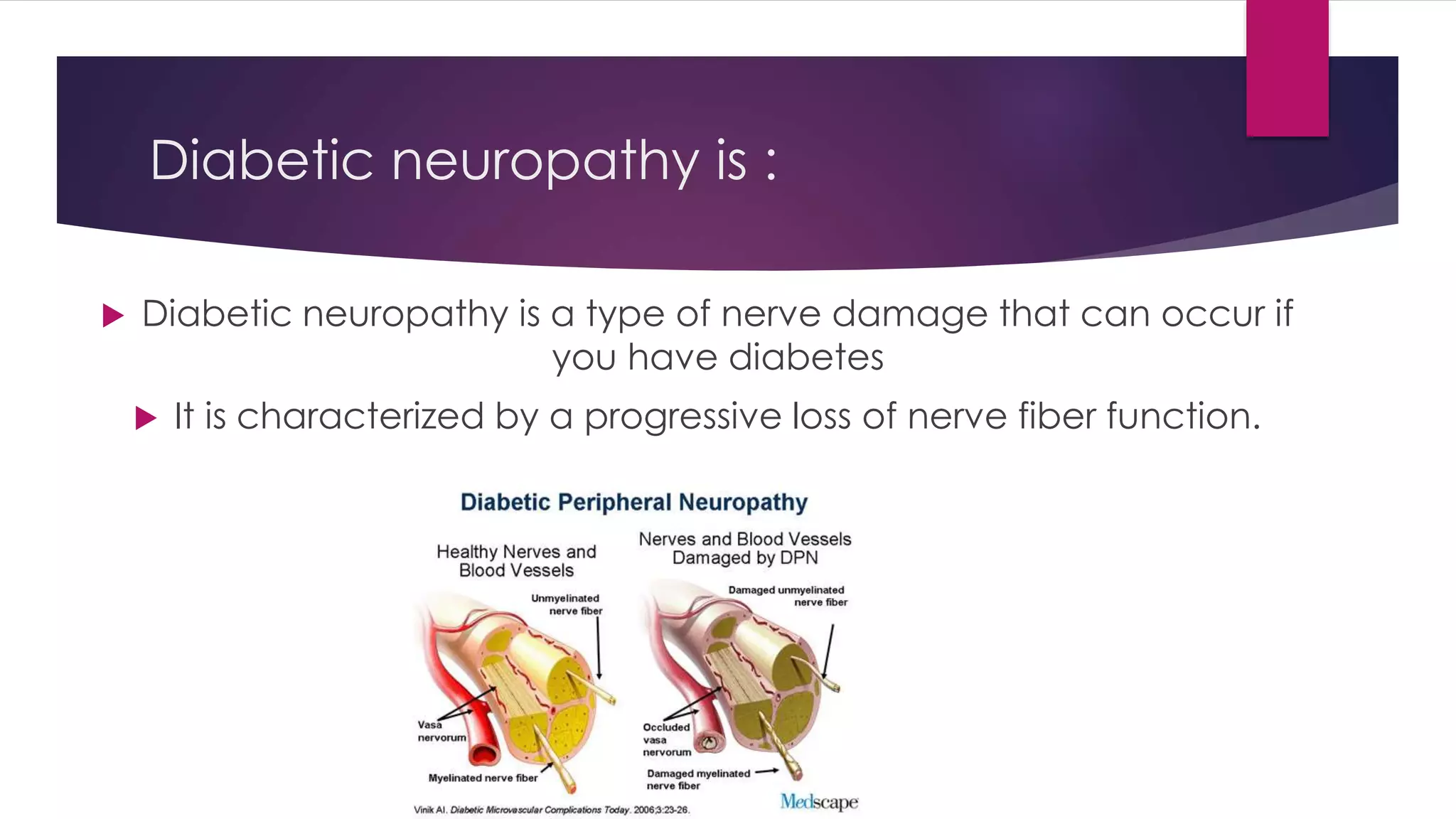 Diabetic neuropathy | PPTX