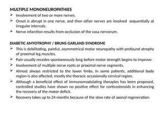 Diabetic neuropathy peripheral autonomic | PPTX