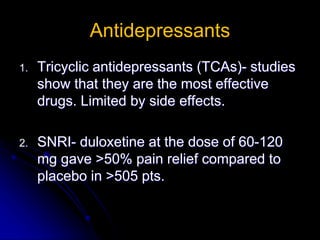 Diabetic neuropathy ,pain management | PPTX