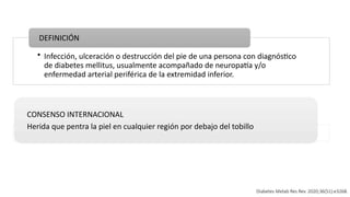 pie diabetico, clasificacion de wagner pptx | PPTX