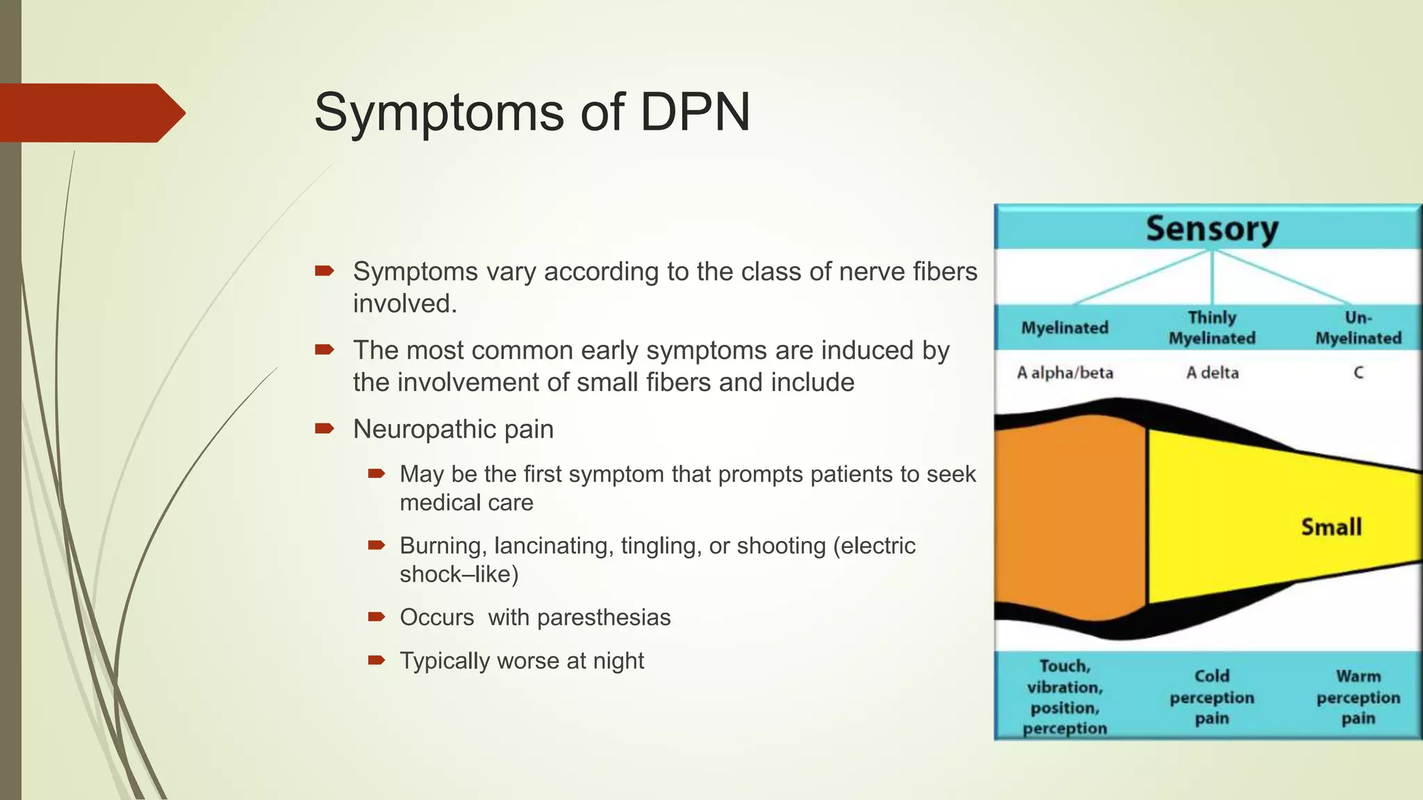 Diabetic peripheral neuropathy (DPN) | PPTX