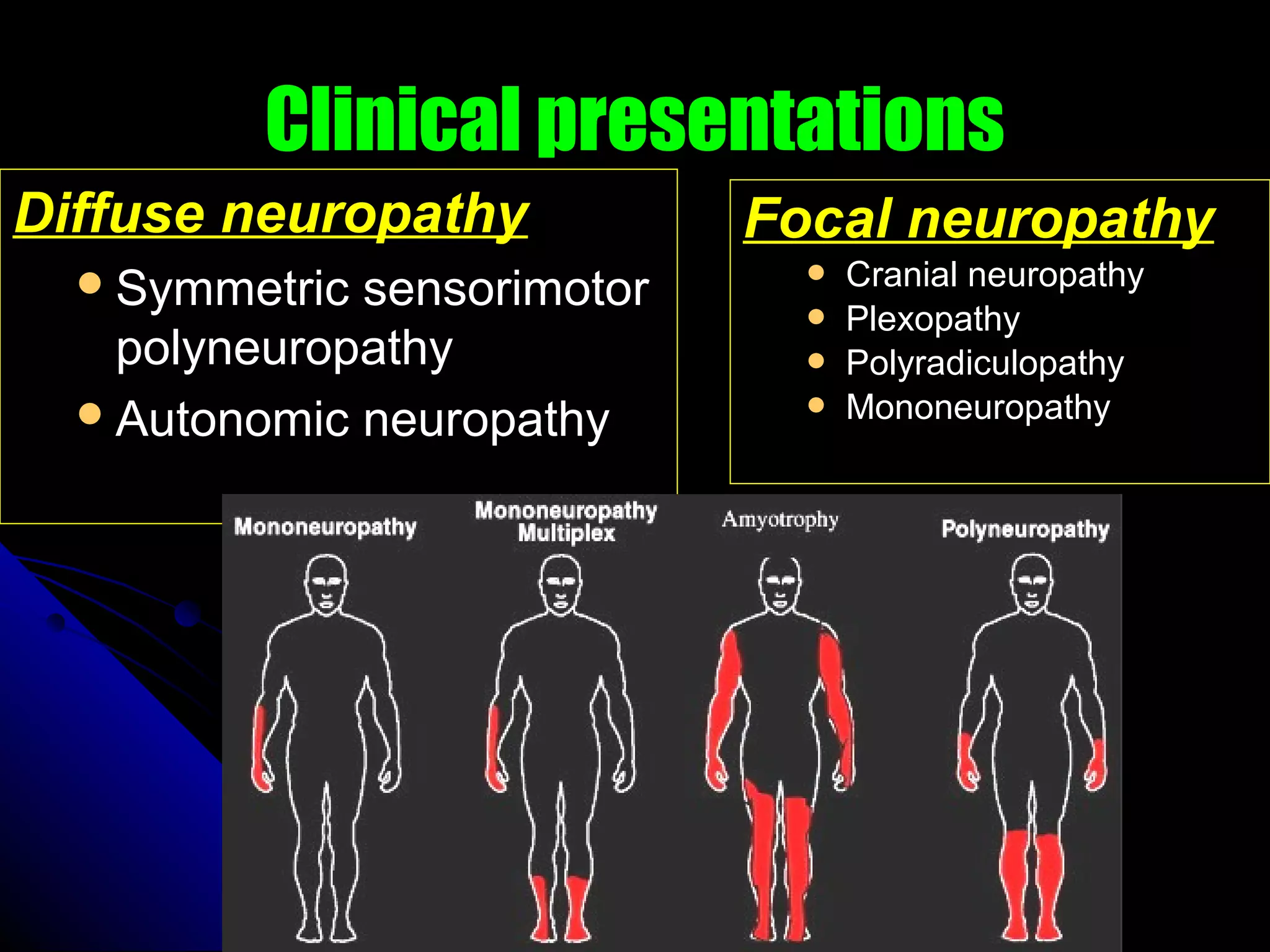 Diabetic POLYNEUROPATHY | PPT
