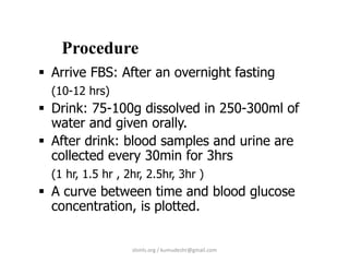 Diabetic Profile - Lab Diagnosis | PPTX