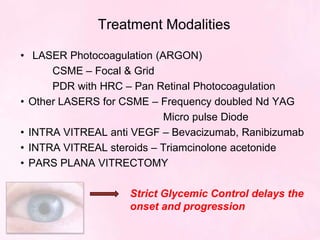 Diabetic retinopathy | PPTX