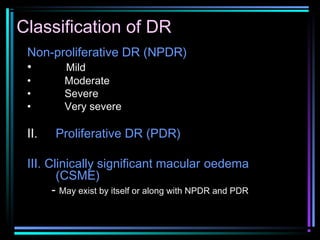 Diabetic retinopathy | PPT