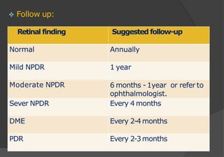 Diabetic retinopathy | PPTX