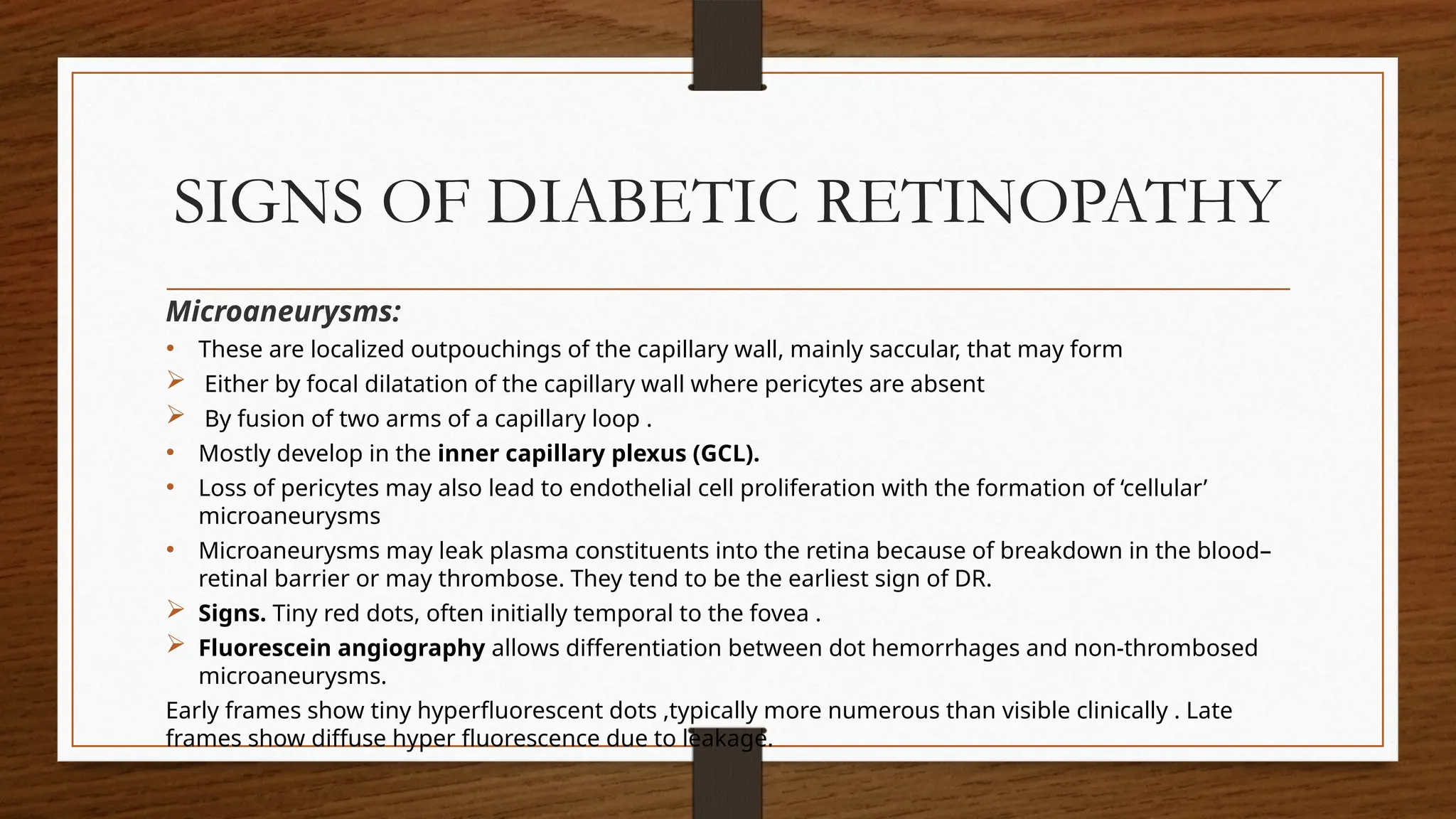 DIABETIC RETINOPATHY Ophthalmology PGjr1 | PPTX