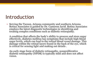 Diabetic Retinopathy - Blood Vessel-Related Condition of the Retina ...