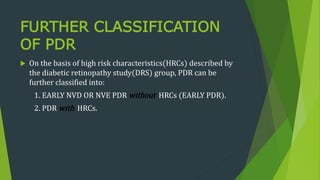 Diabetic Retinopathy- PDR and CSME | PPTX