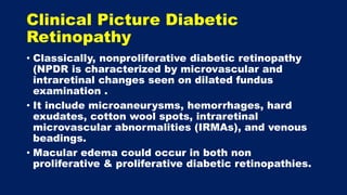 Diabetic retinopathy management | PPTX | Diabetes | Diseases and Conditions