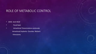 SCREENING FOR DIABETIC RETINOPATHY .pptx