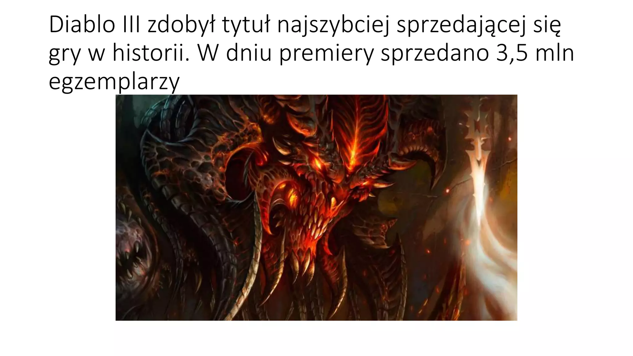 Ciekawostki o serii Diablo | PPTX